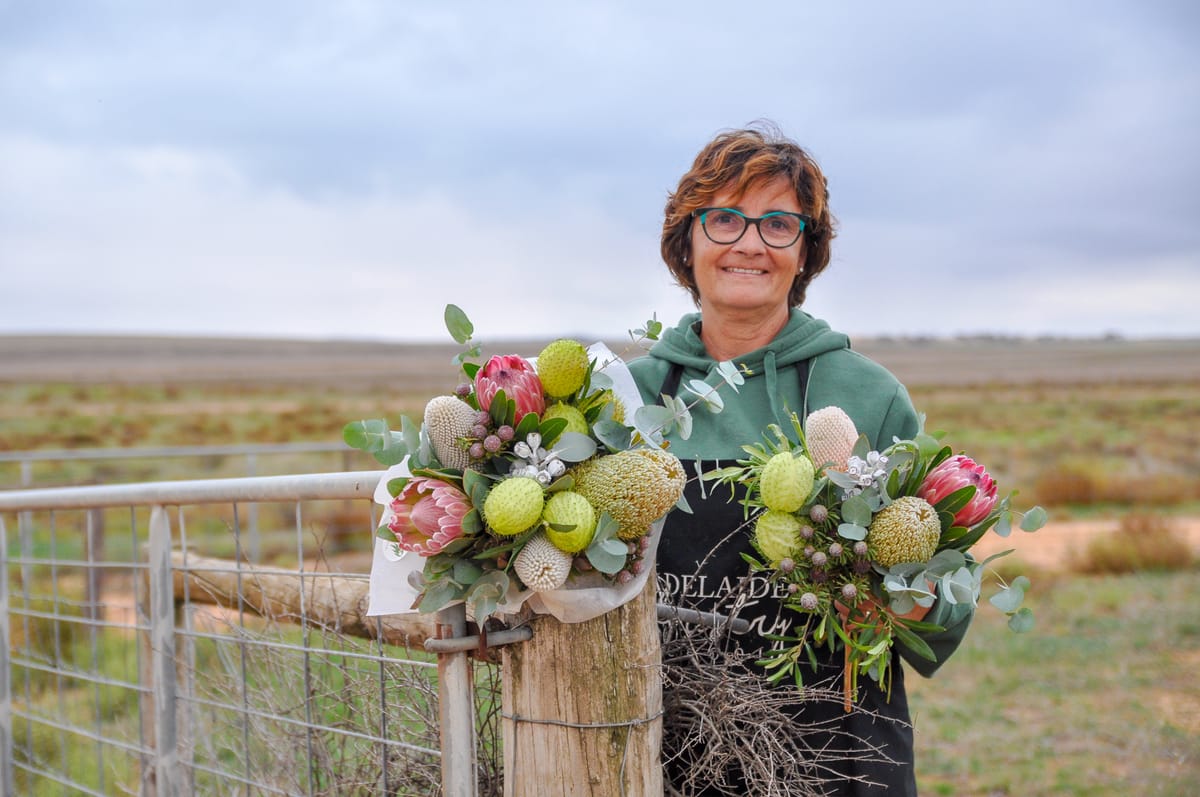 A passion for flowers blooms in the Mallee